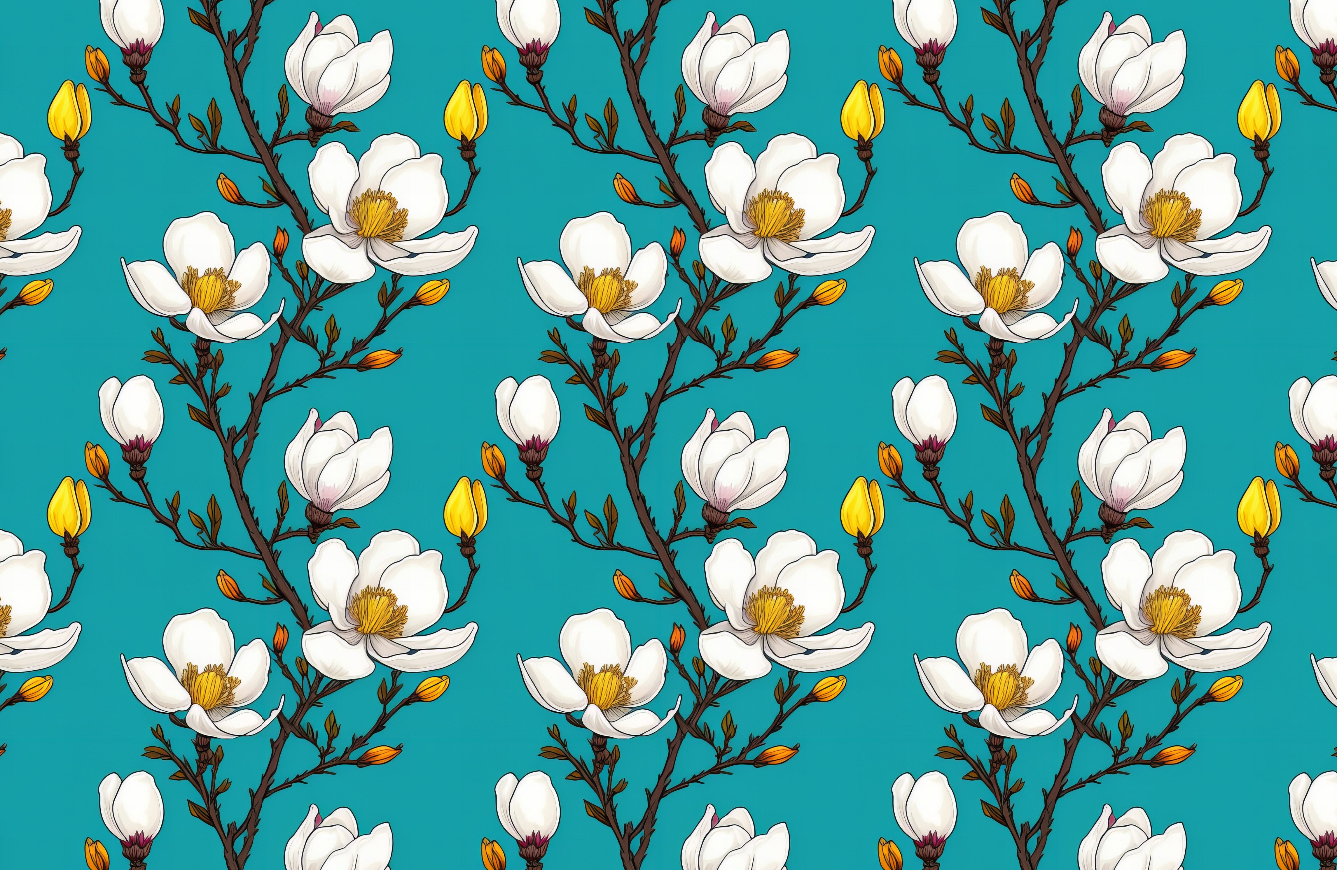 FLORAL – Tree Hoodies